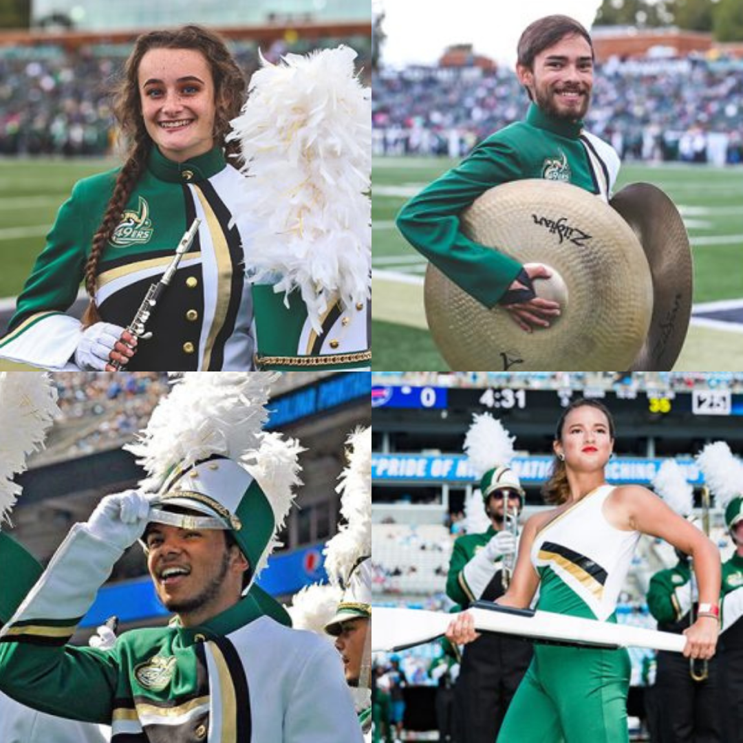 2018 Member Spotlights - "Pride of Niner Nation" Marching Band
